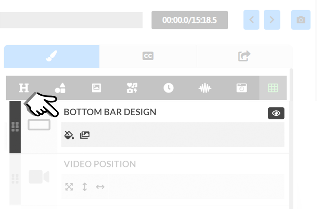 How to Edit the Design Bars - ClipScribe