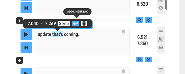 Adding Line Breaks to Your Subtitles - ClipScribe