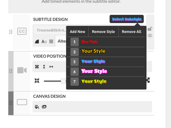 Setting Up Your Primary Subtitle Design, Colors, Fonts - ClipScribe