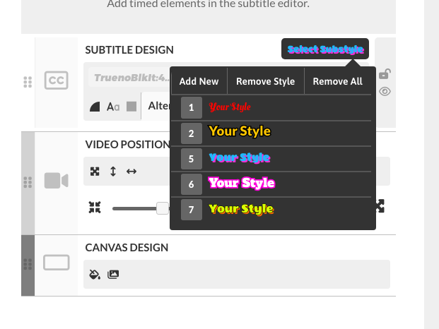 Setting Up Your Primary Subtitle Design, Colors, Fonts - ClipScribe