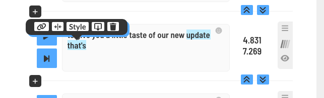 Move Words Between Subtitle Blocks (Word by Word Editor) - ClipScribe